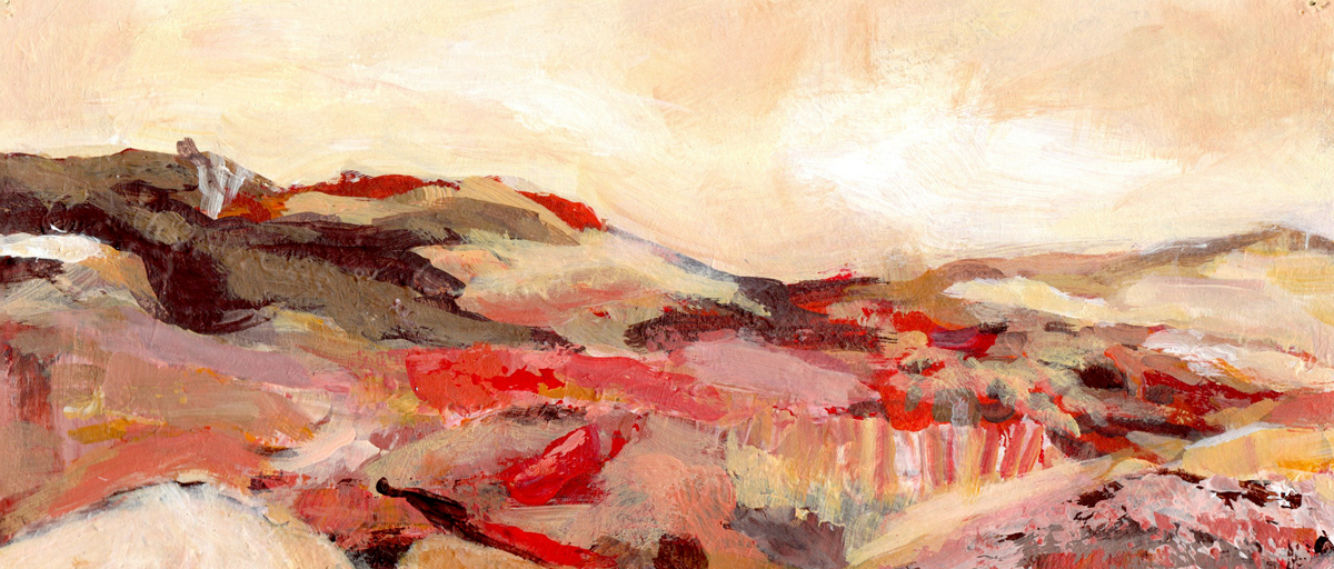 Cliff Retreat - Marlene Sinicki Art